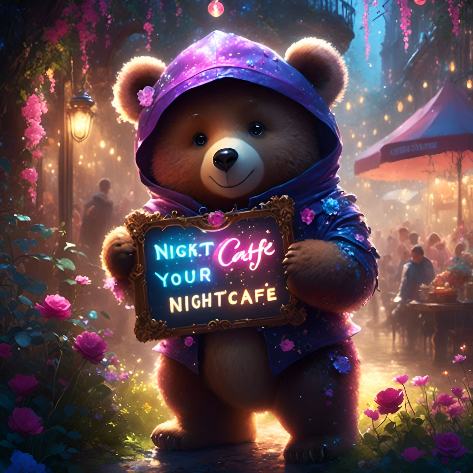 The NightCafé Bear - AI Generated Artwork - NightCafe Creator
