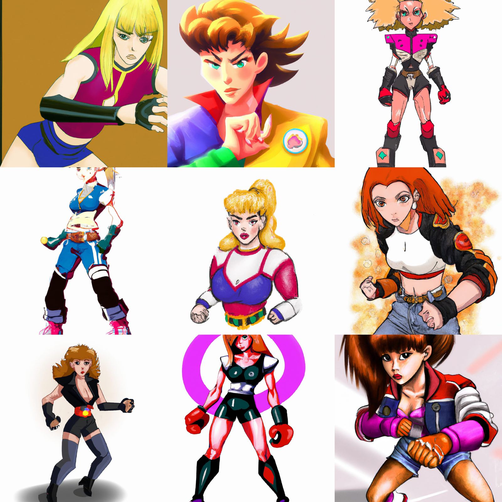 Tina Lockwood as a streets of Rage video game Character, character ...