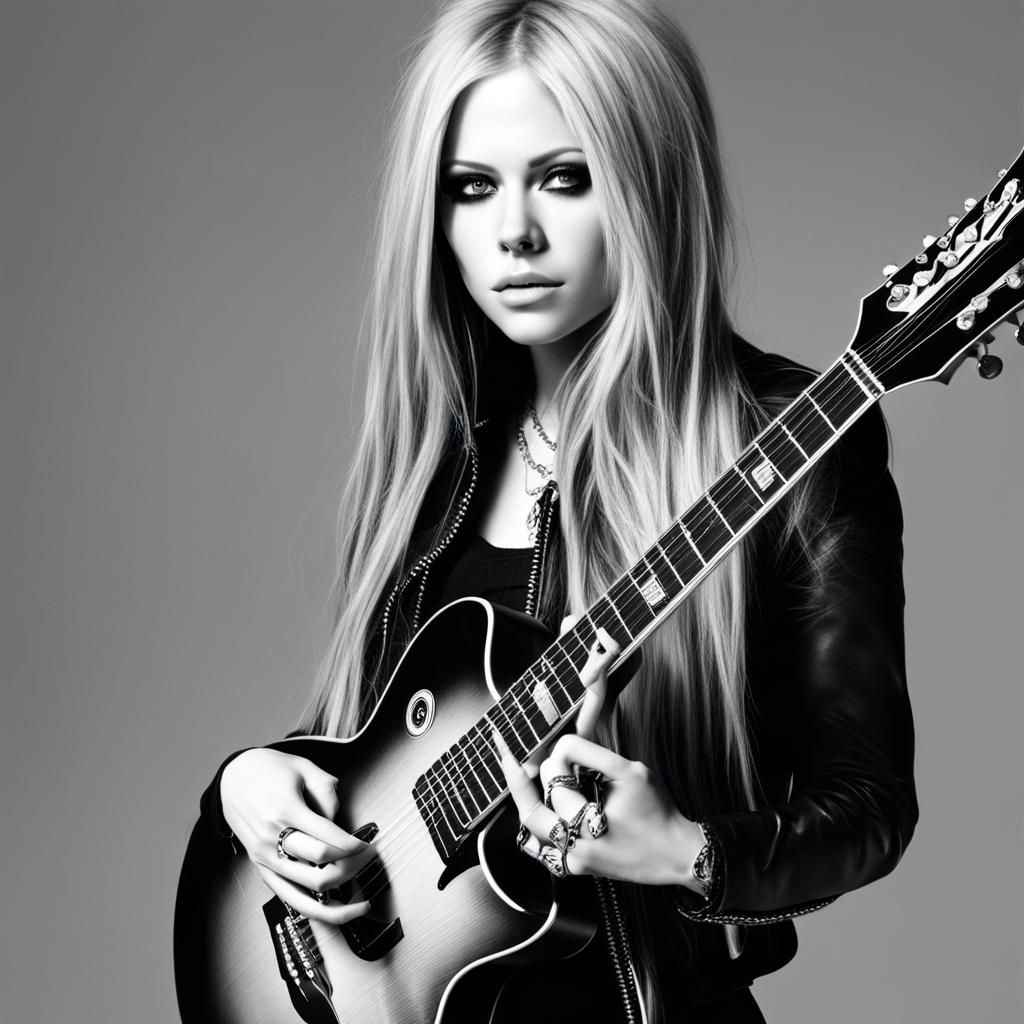 Avril Lavigne - AI Generated Artwork - NightCafe Creator