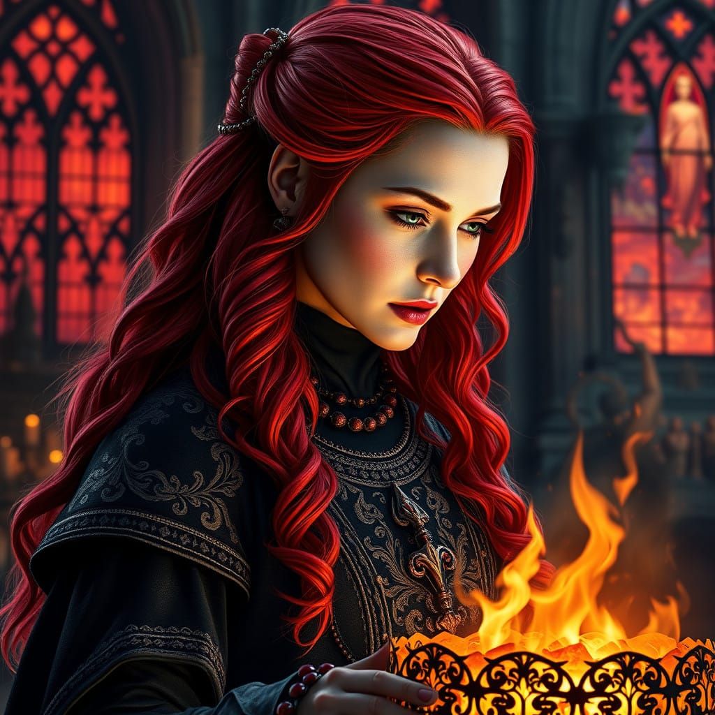 the flames do not lie. fire and blood