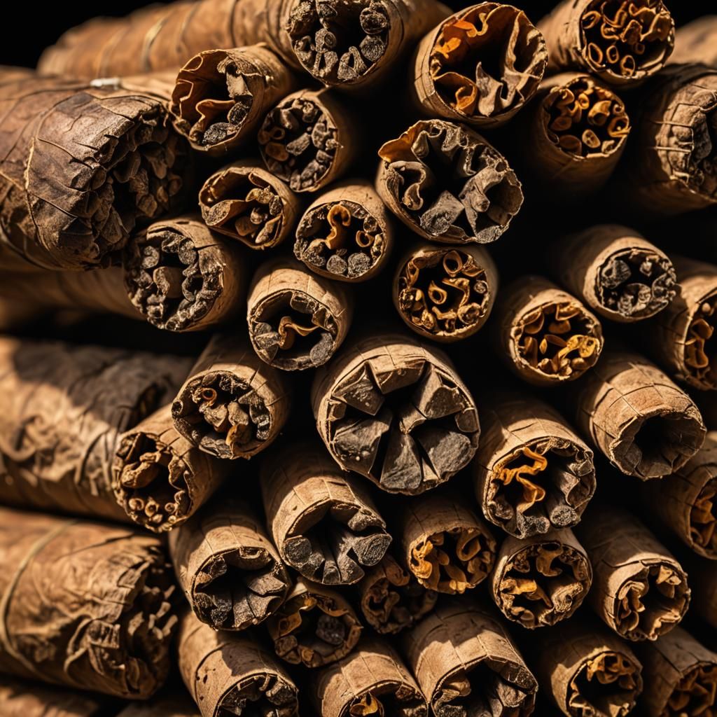 hand roled cigars - AI Generated Artwork - NightCafe Creator