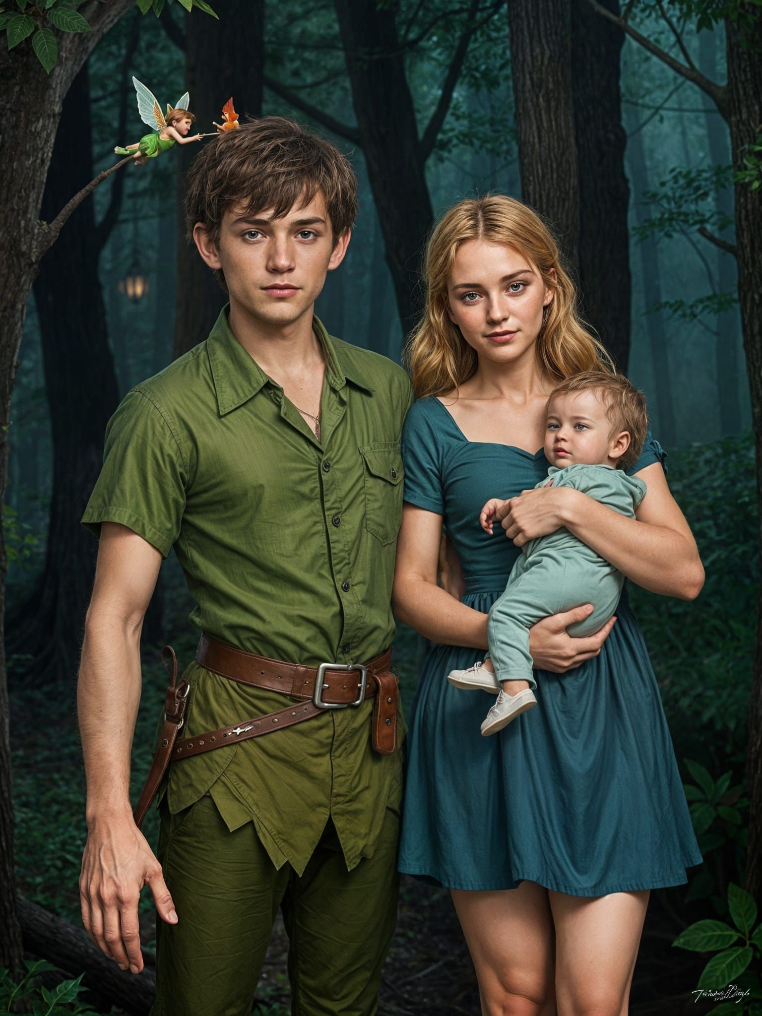 They Grew Up - Peter Pan Grows Up in Neverland
