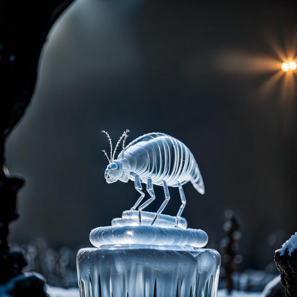 Ice Bug - AI Generated Artwork - NightCafe Creator