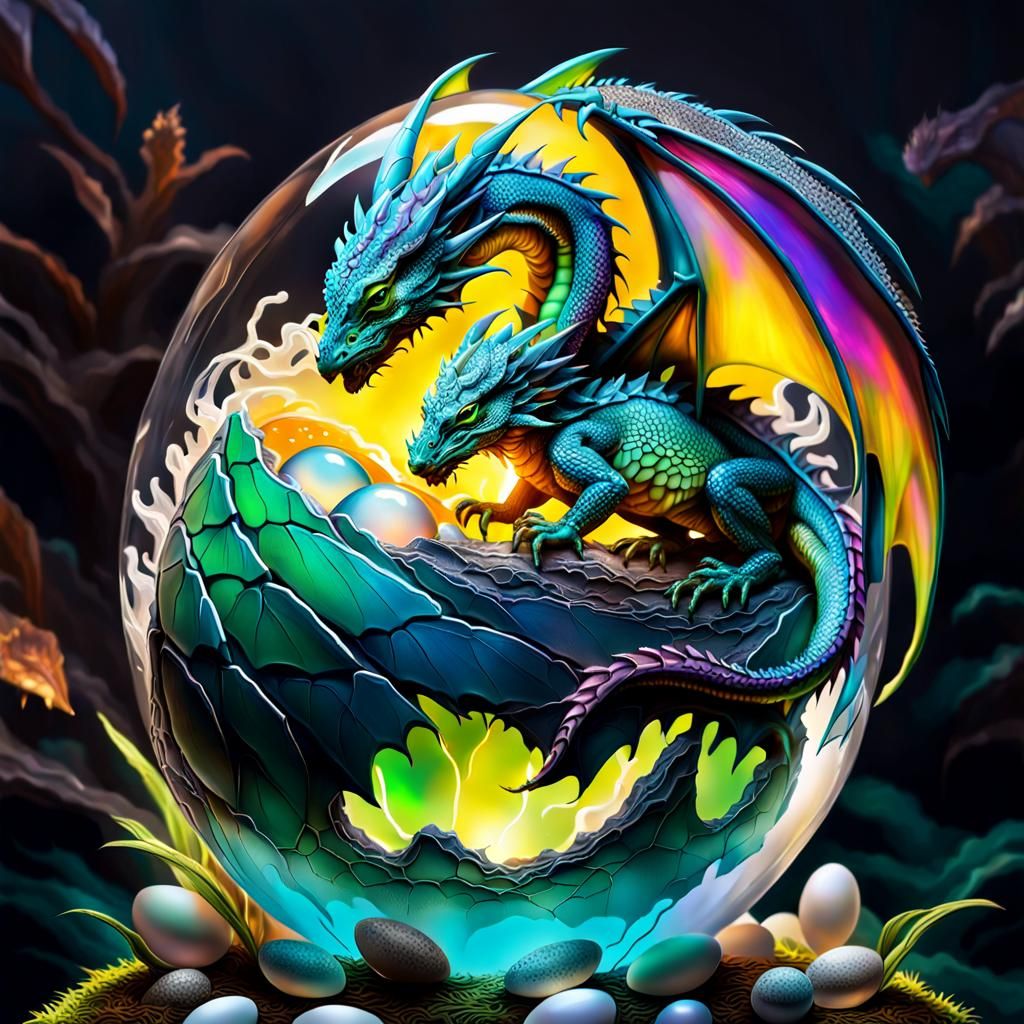 Hatching Season - AI Generated Artwork - NightCafe Creator