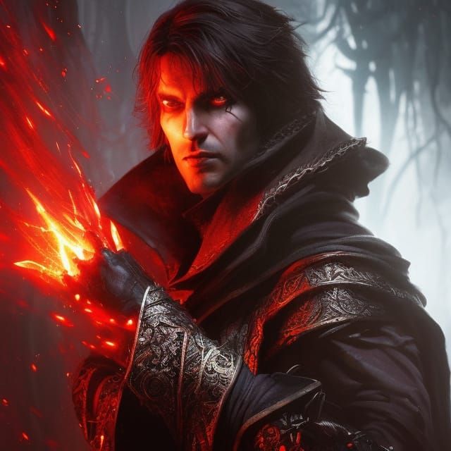 Warlock - AI Generated Artwork - NightCafe Creator