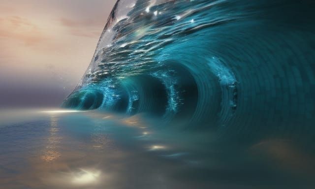 Fantasy Wave Thing - AI Generated Artwork - NightCafe Creator