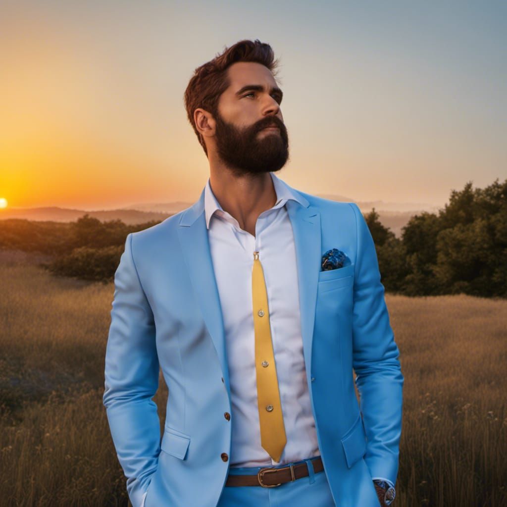 The beauty of a man - AI Generated Artwork - NightCafe Creator