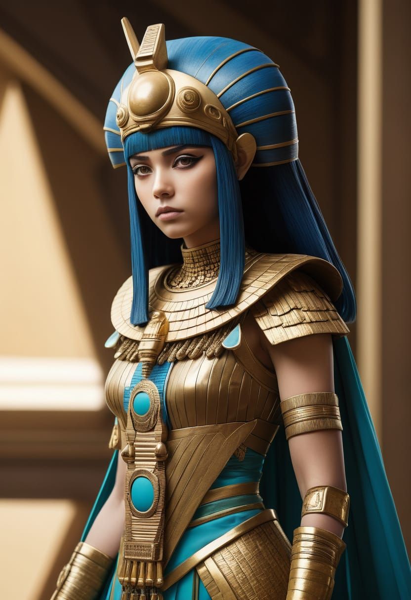 Egyptian Anime Alien Princess... - Egyptian Anime Alien Prin...