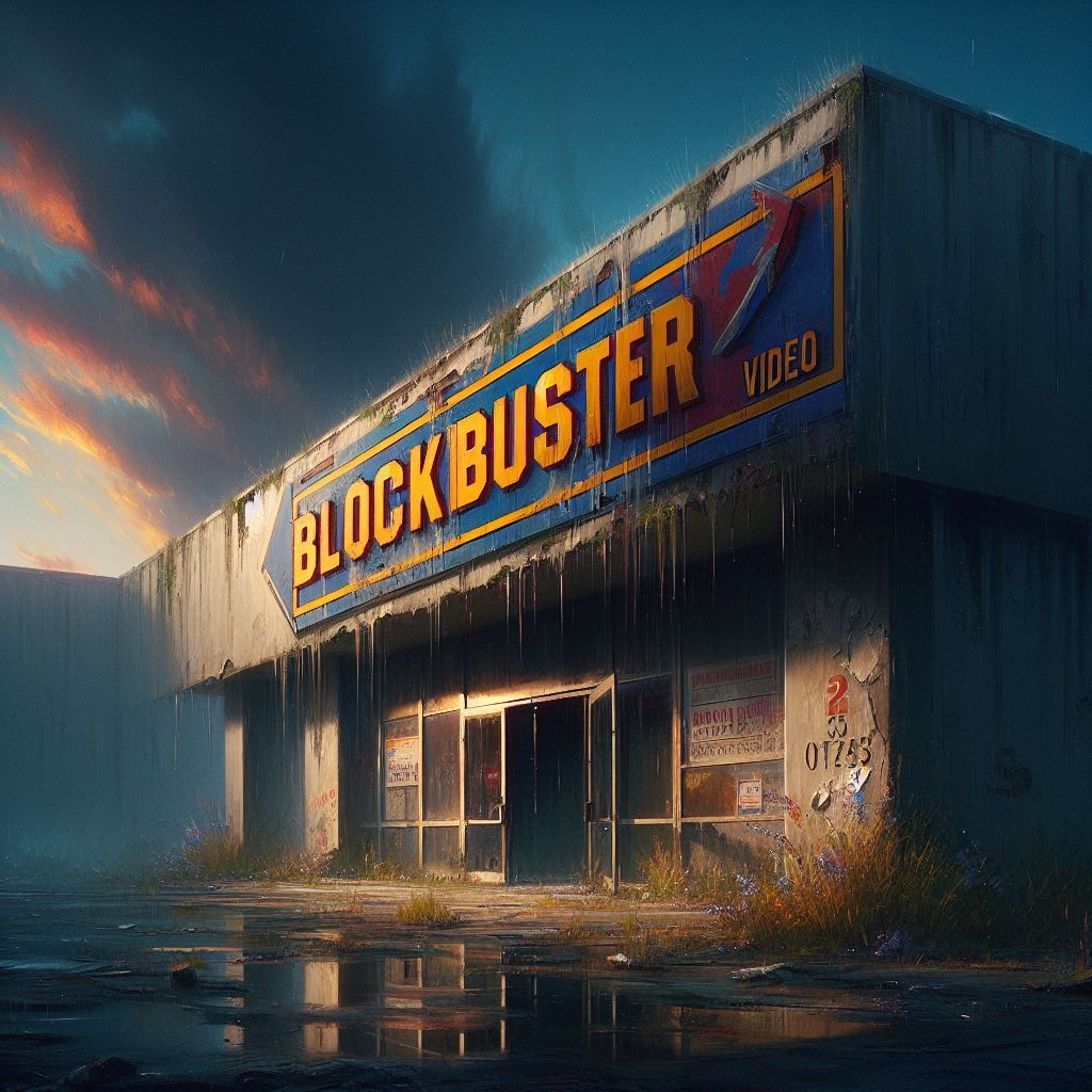 From Bustling to Bust- The Now Obsolete "Blockbuster Video" - AI ...