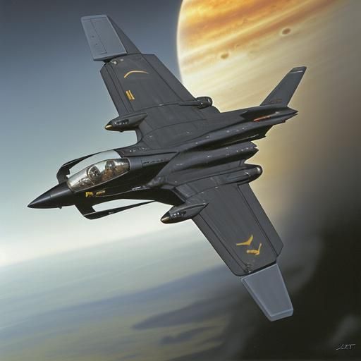 VTOL concept for Jupiter's Moon Titan - AI Generated Artwork ...