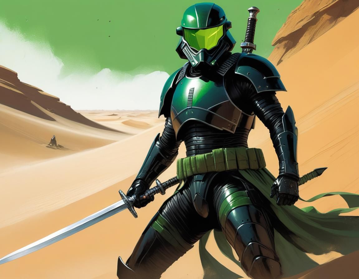 Sardaukar Bladesman - AI Generated Artwork - NightCafe Creator