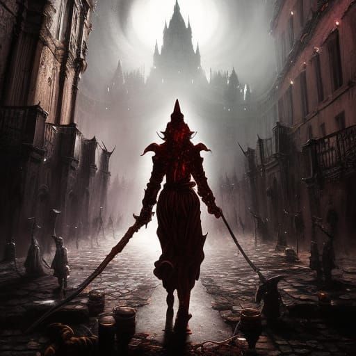 Ominous shadow figure. - AI Generated Artwork - NightCafe Creator