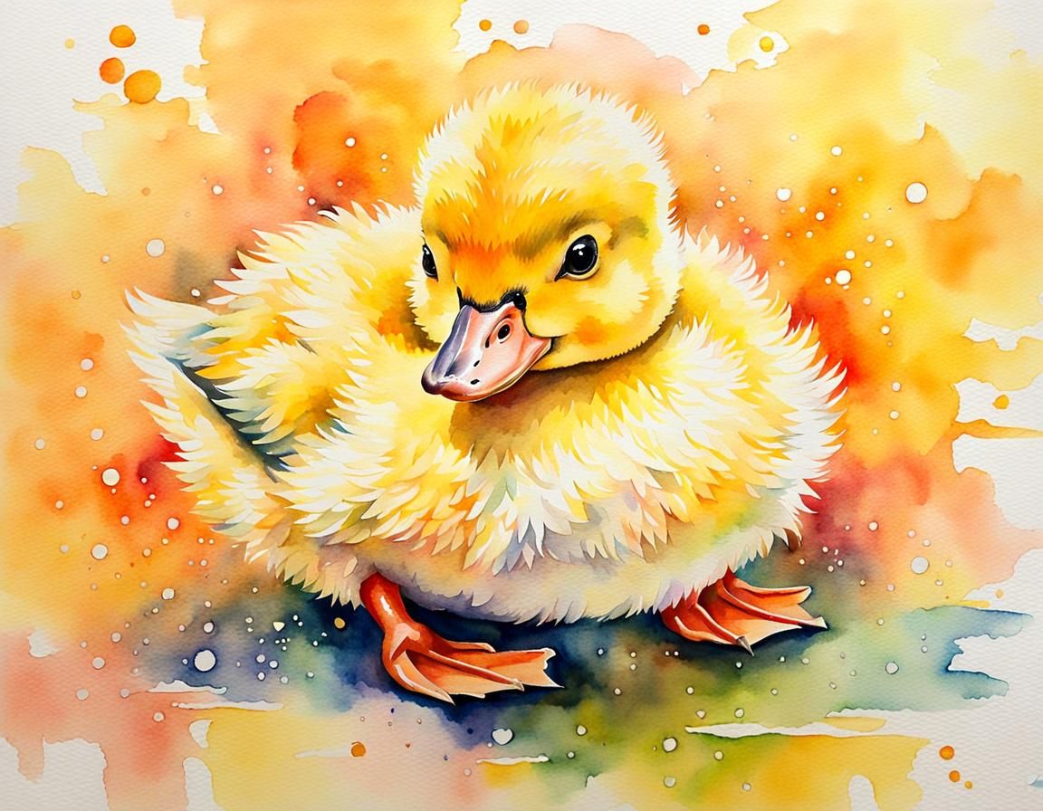 Duckling - AI Generated Artwork - NightCafe Creator