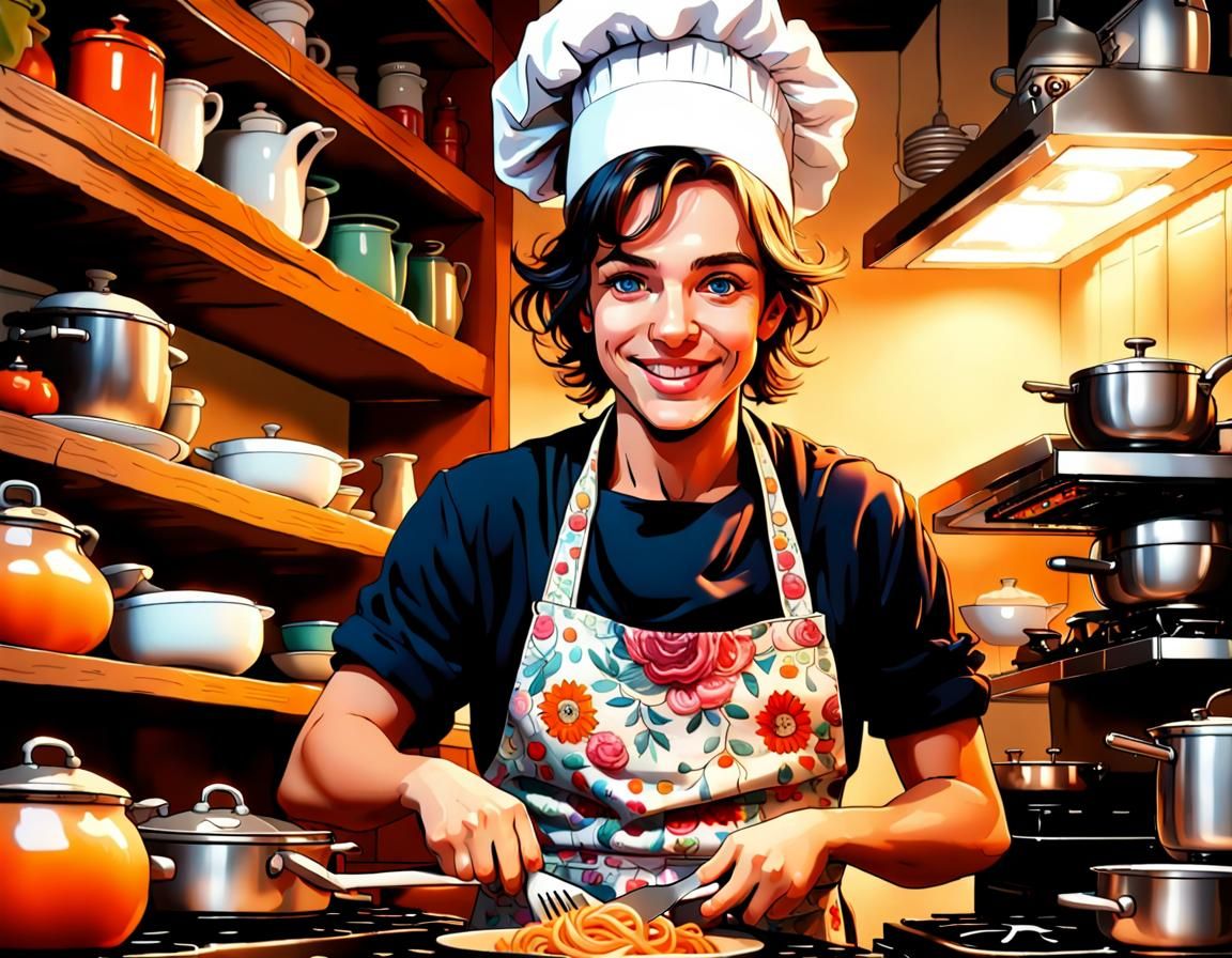 Maximalism, I Love My Chaotic Kitchen - AI Generated Artwork ...