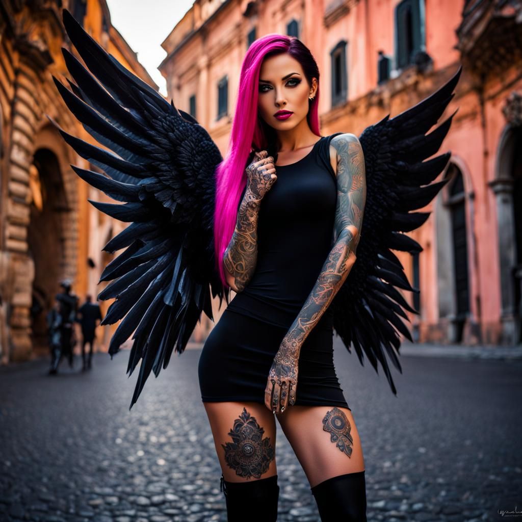 Winged Alien Sirens: The Enigmatic Offer - AI Generated Artwork ...