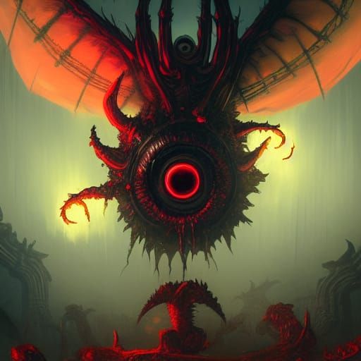 oculi inferni - AI Generated Artwork - NightCafe Creator
