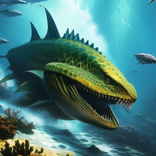 Leviathan - AI Generated Artwork - NightCafe Creator