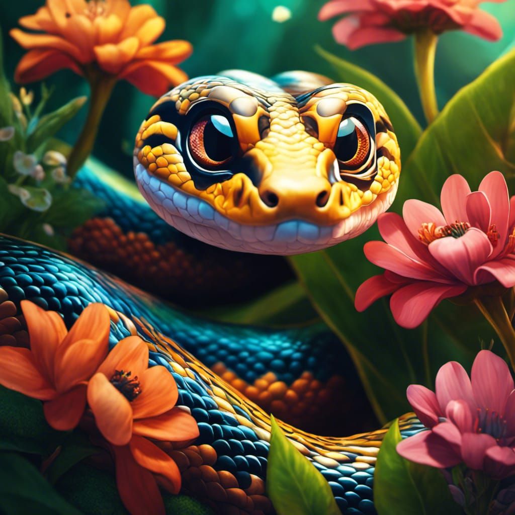 Kaa - AI Generated Artwork - NightCafe Creator