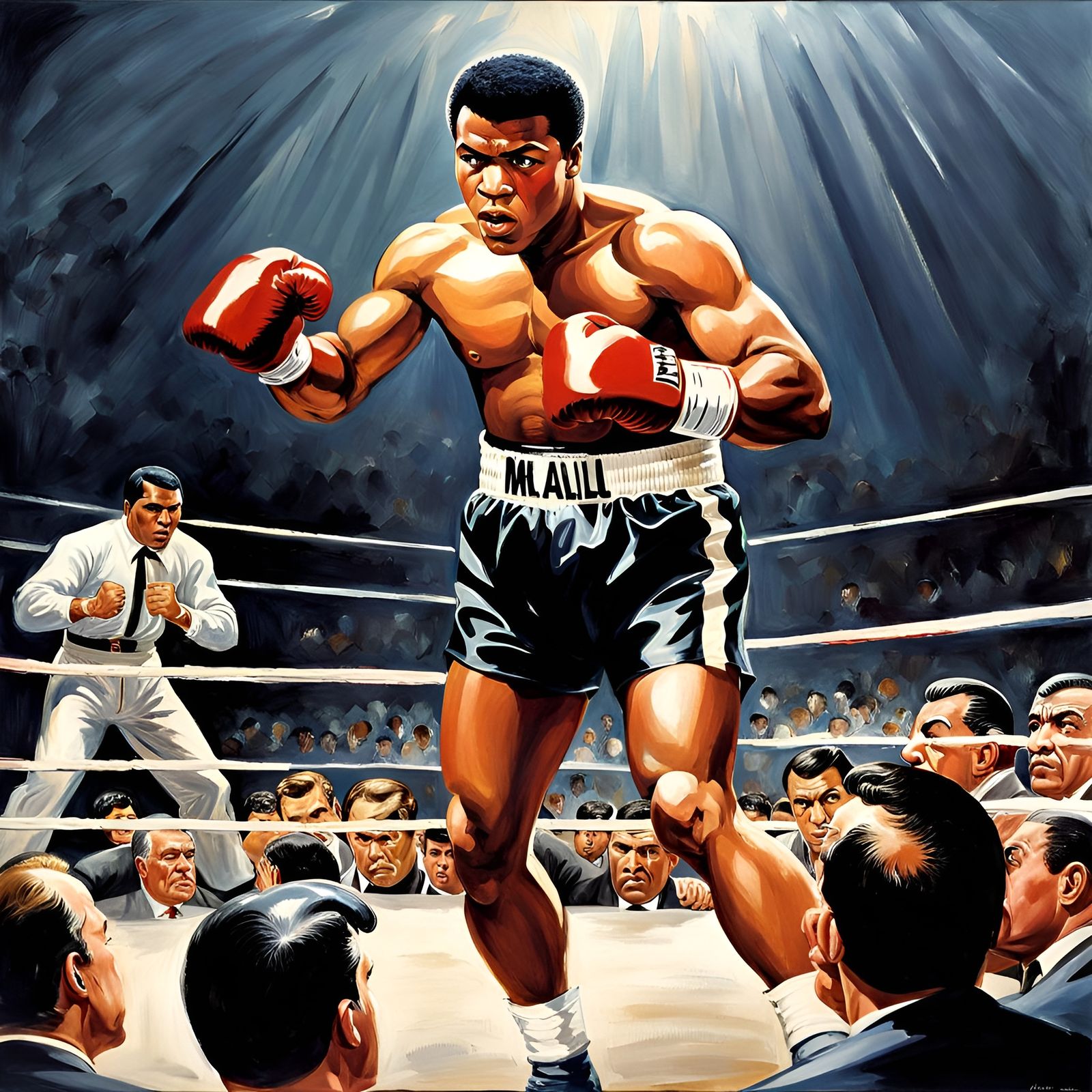 Ali series - AI Generated Artwork - NightCafe Creator