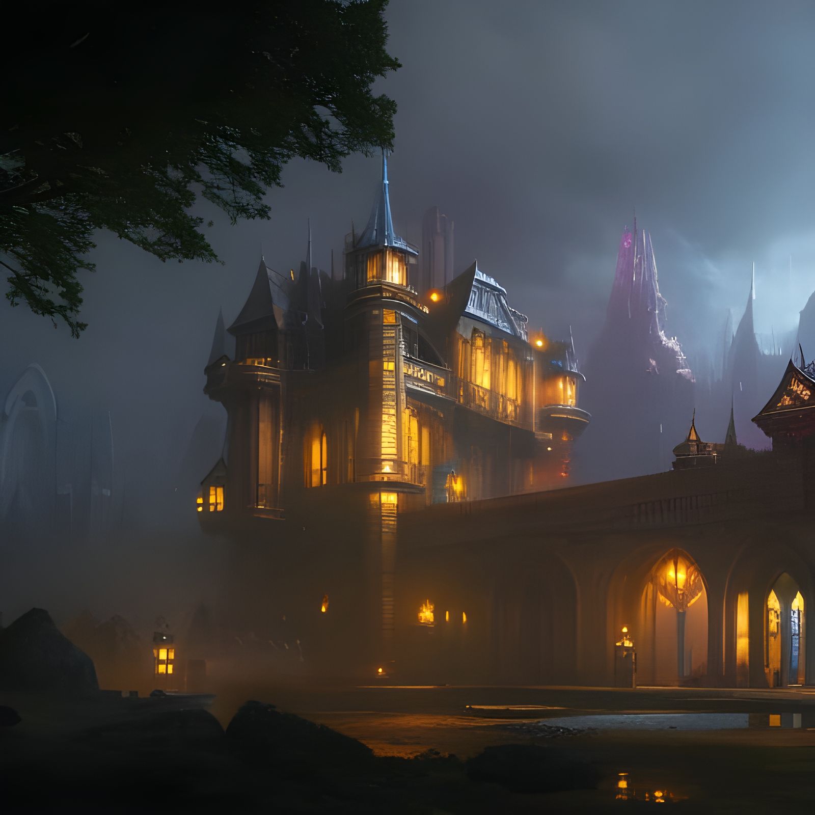 House of knights in Gomor - AI Generated Artwork - NightCafe Creator