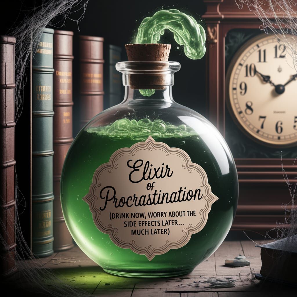 Elixir of Procrastination (Drink Now, Worry About the Side Effects ...