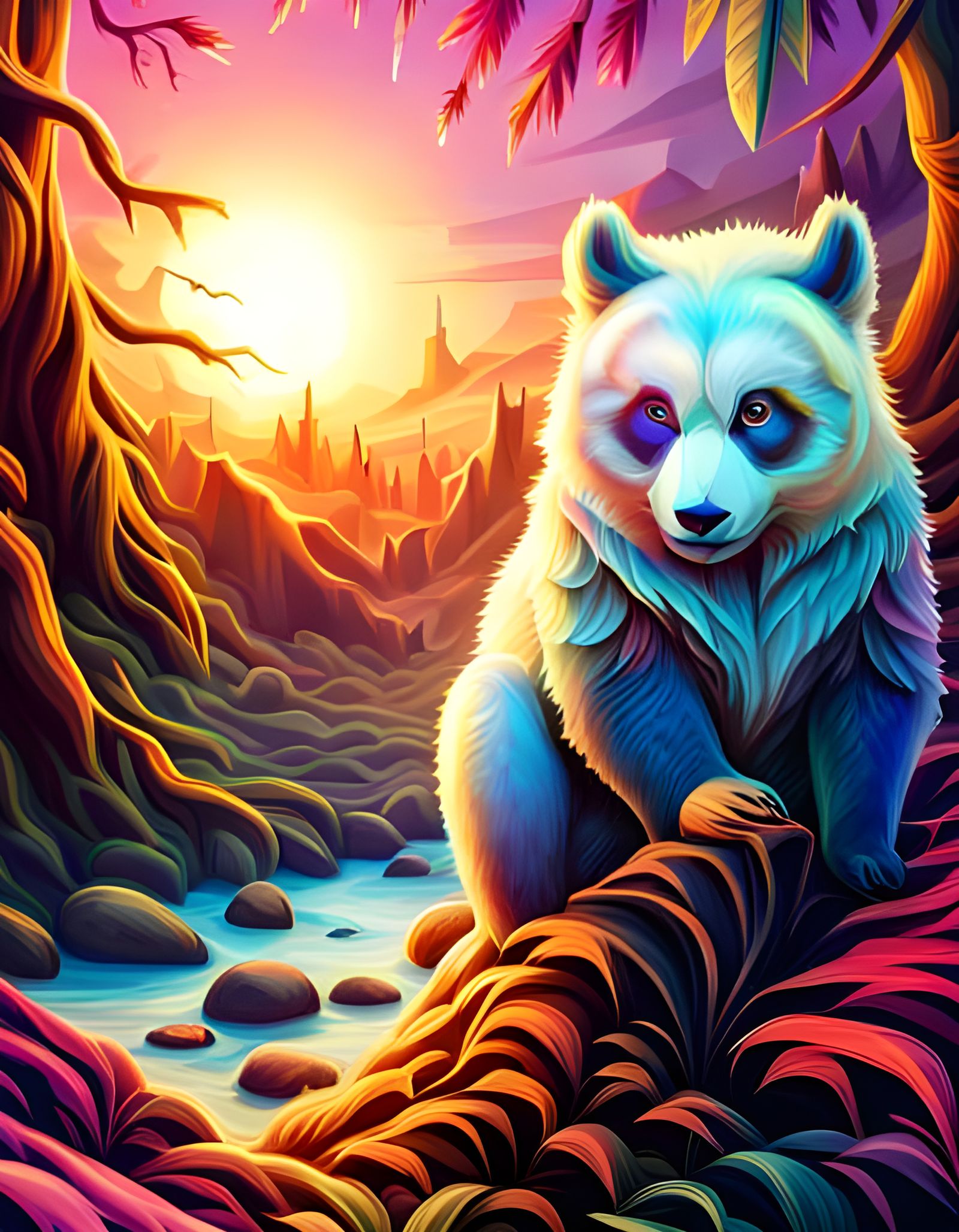 Panda - AI Generated Artwork - NightCafe Creator