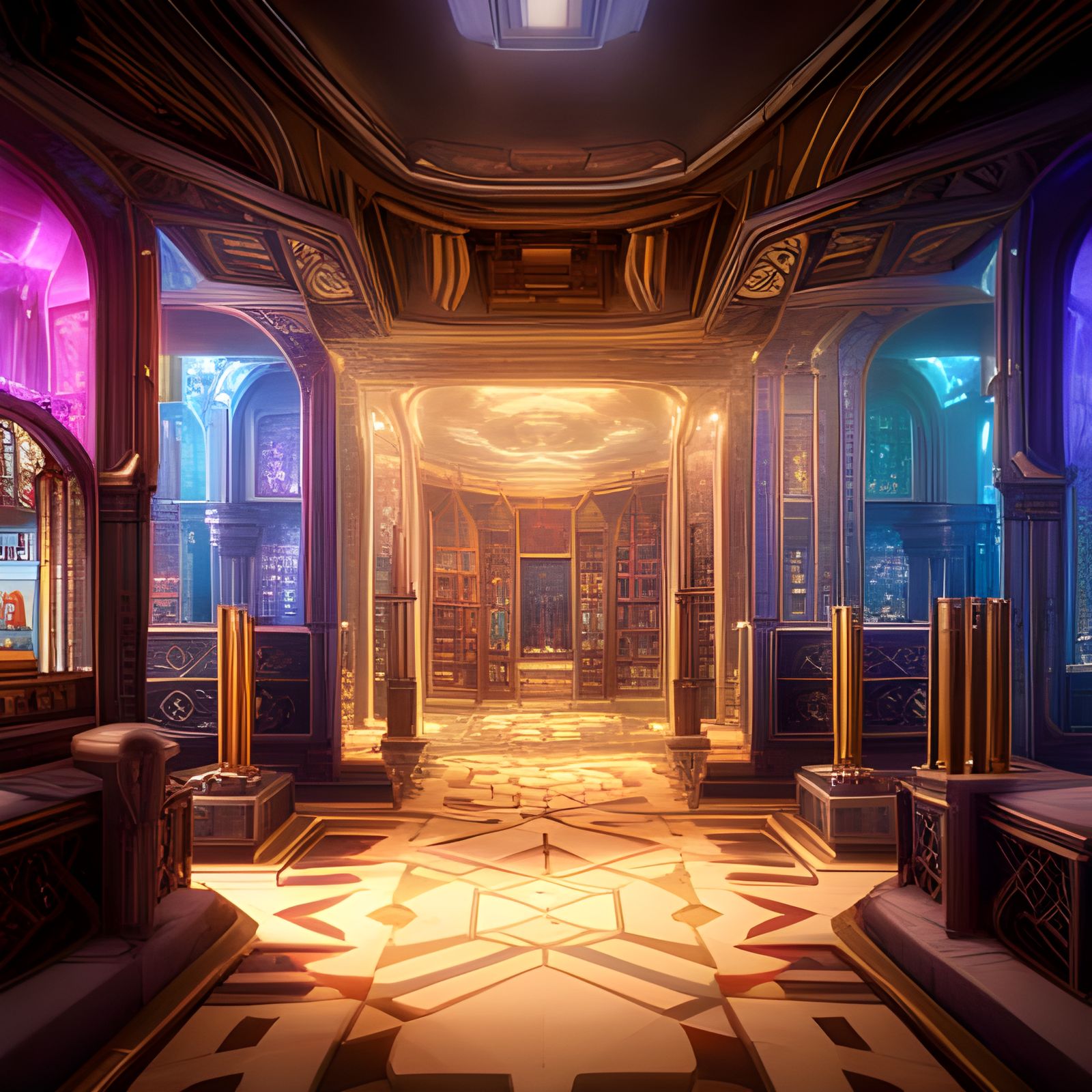 Welcome to my shop of magick - AI Generated Artwork - NightCafe Creator