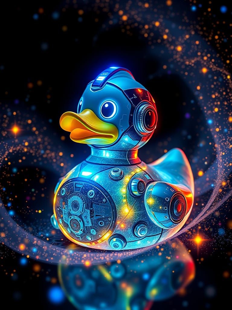 Cyborg Rubber Duck - Cyborg Rubber Duck