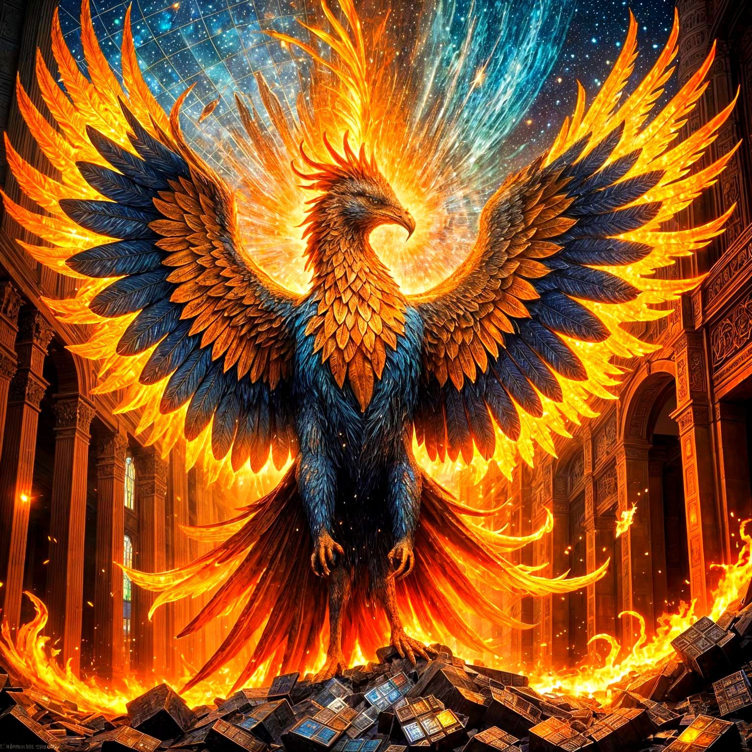 The Cosmic Mosaic Visual Prompt: The cover features an enormous mosaic ...