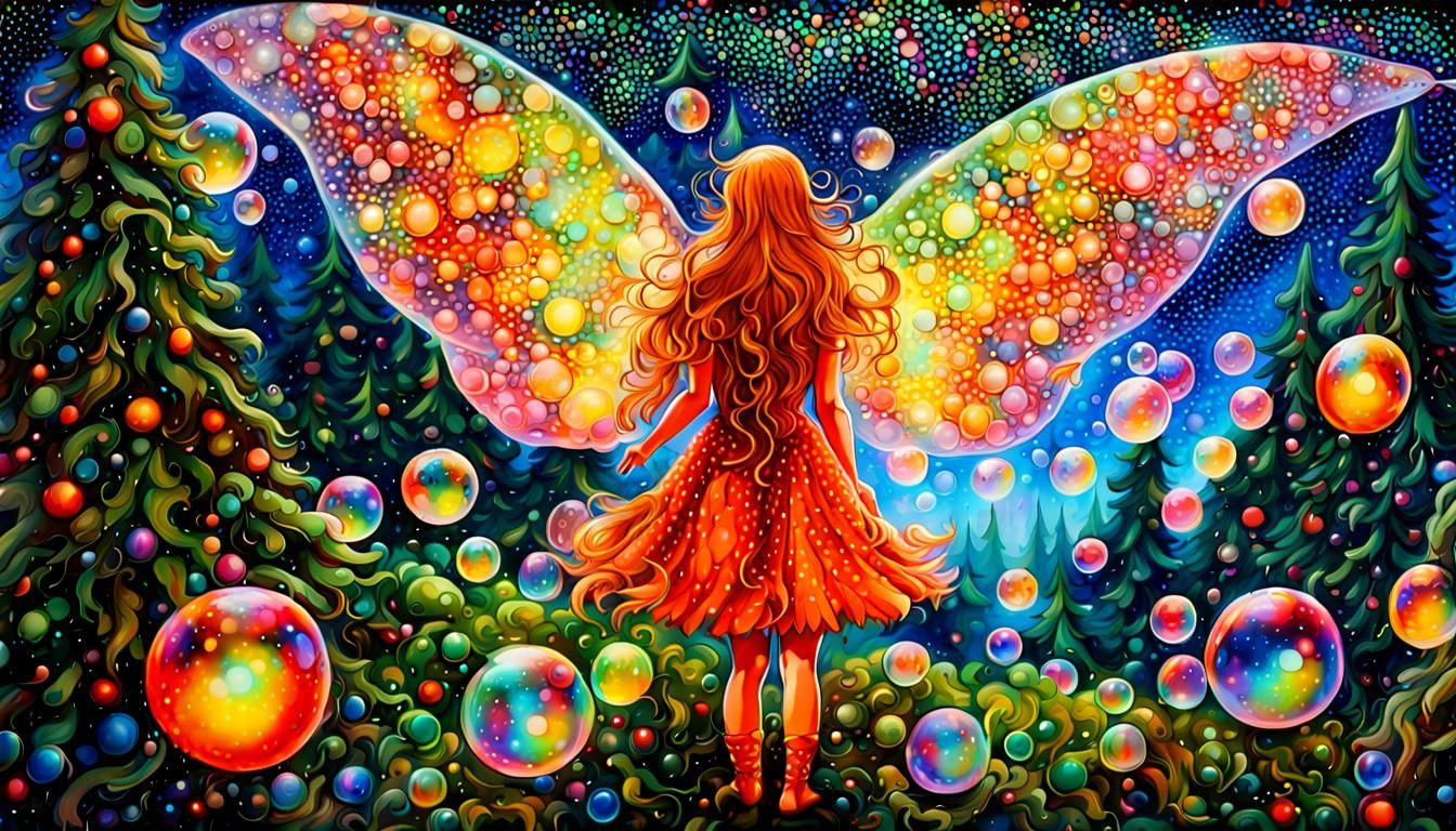 fae that live among us and Christmas time elves , must hide their wings ...