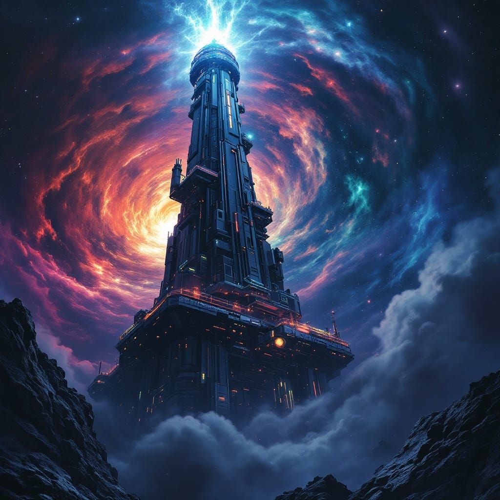 Lighthouse in space - Lighthouse in space