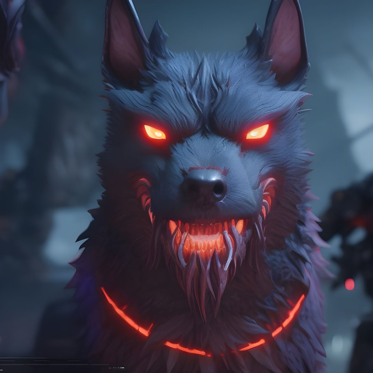 Hellhound - AI Generated Artwork - NightCafe Creator
