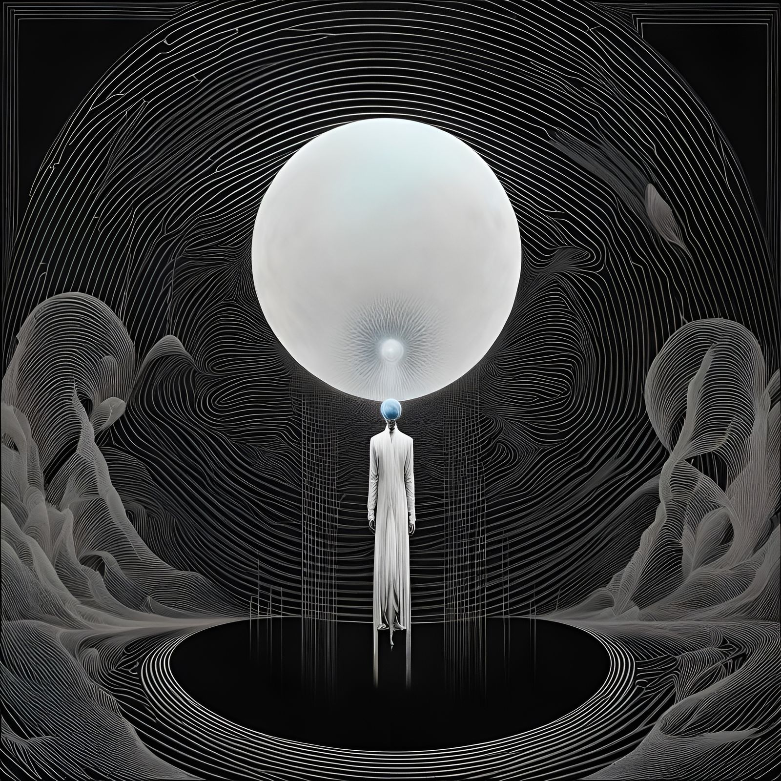 Moon Oracle - AI Generated Artwork - NightCafe Creator