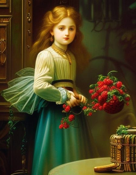 "Oh look, a bowl of floating raspberries. How logical" - AI Generated ...