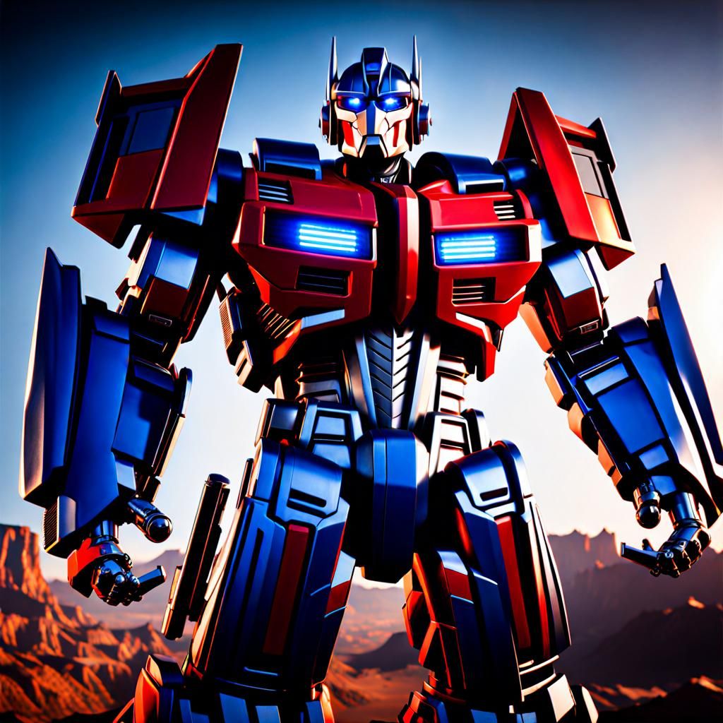 optimus prime - AI Generated Artwork - NightCafe Creator