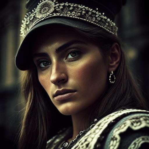 Un bella modelo italiana - AI Generated Artwork - NightCafe Creator