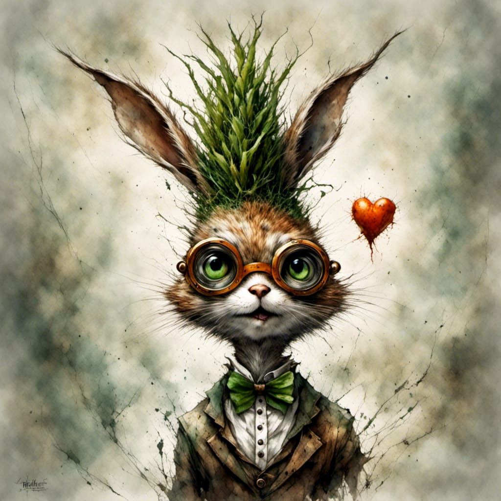 Love Steampunk Bunny - Love Steampunk Bunny
