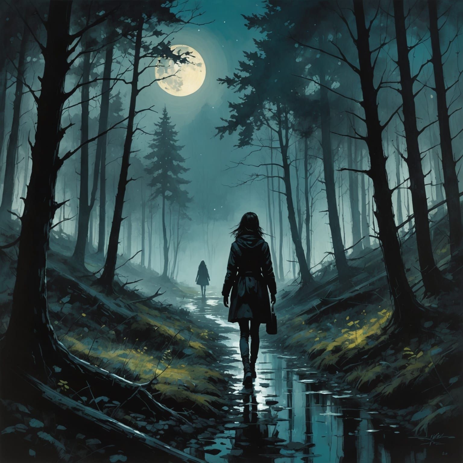 A Path Leading to Nowhere - AI Generated Artwork - NightCafe Creator