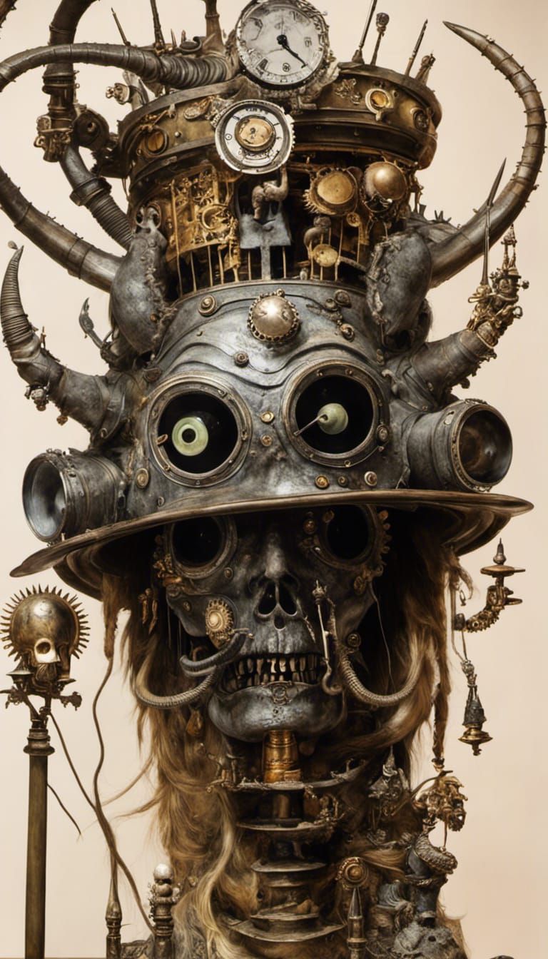 STEAMPUNK MONSTER DORK IN WONDERLAND 1 - AI Generated Artwork ...