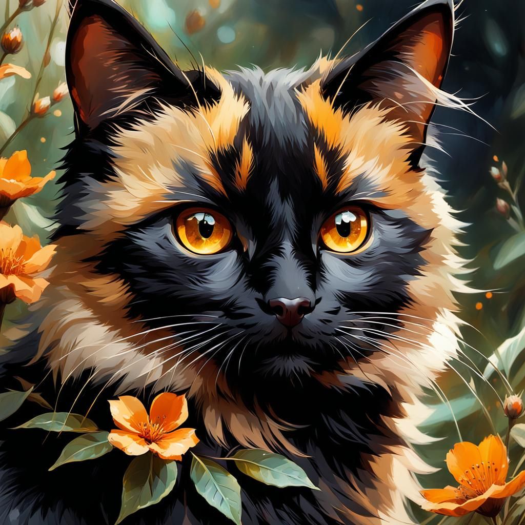 Tortie - AI Generated Artwork - NightCafe Creator
