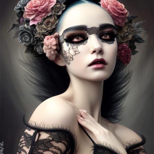 Goth - AI Generated Artwork - NightCafe Creator