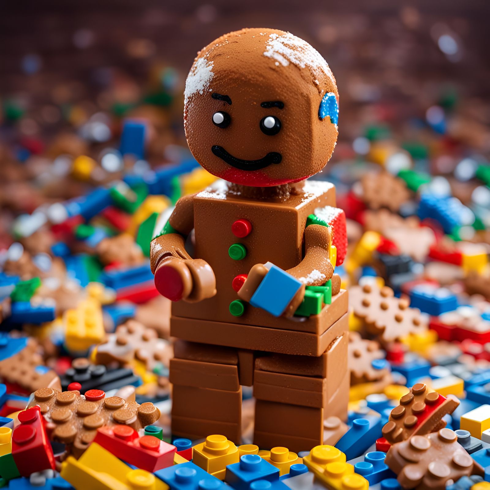 Lego man - AI Generated Artwork - NightCafe Creator