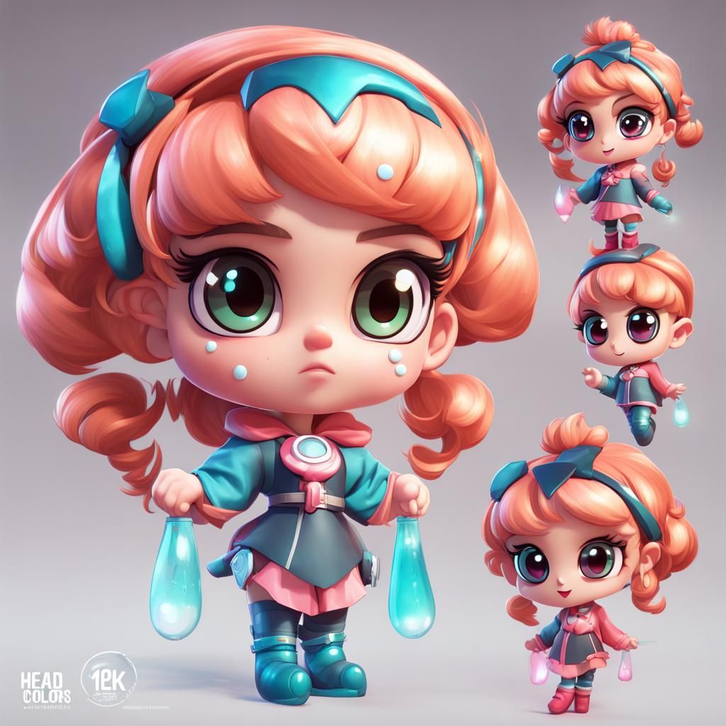 Powerpuff Girl - AI Generated Artwork - NightCafe Creator