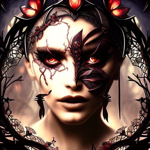 The lost portrait of Xaverie - AI Generated Artwork - NightCafe Creator