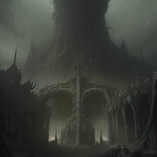 Hell's Gates - AI Generated Artwork - NightCafe Creator