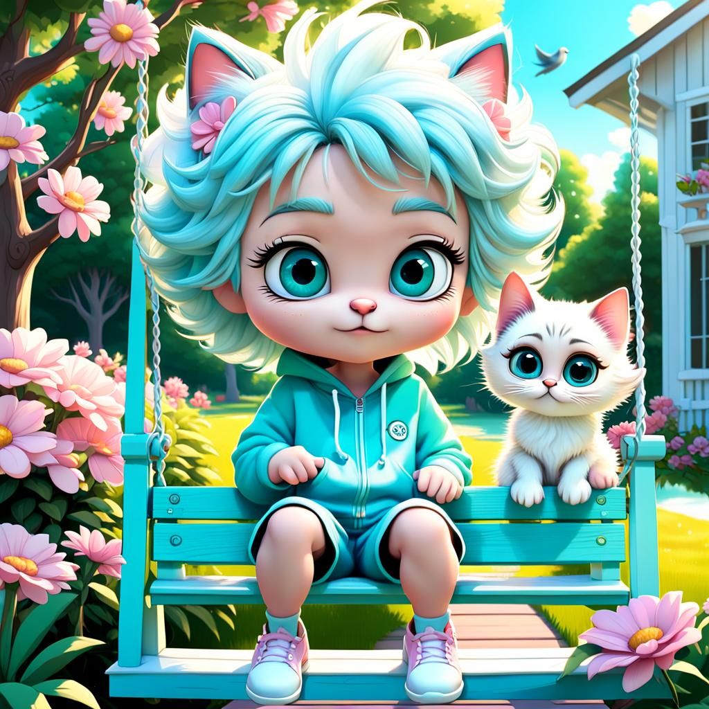 Chibi Fun 1 - AI Generated Artwork - NightCafe Creator