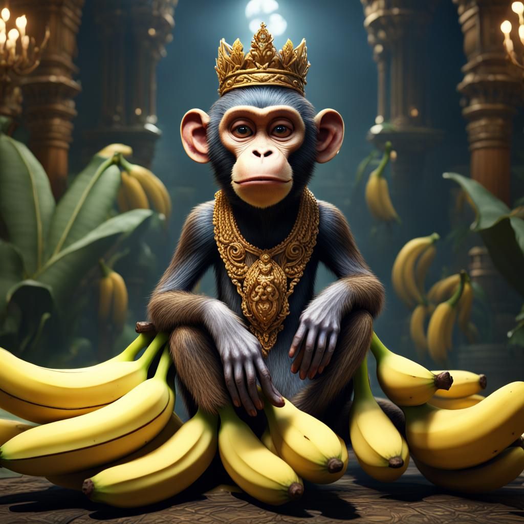Monkey queen - AI Generated Artwork - NightCafe Creator