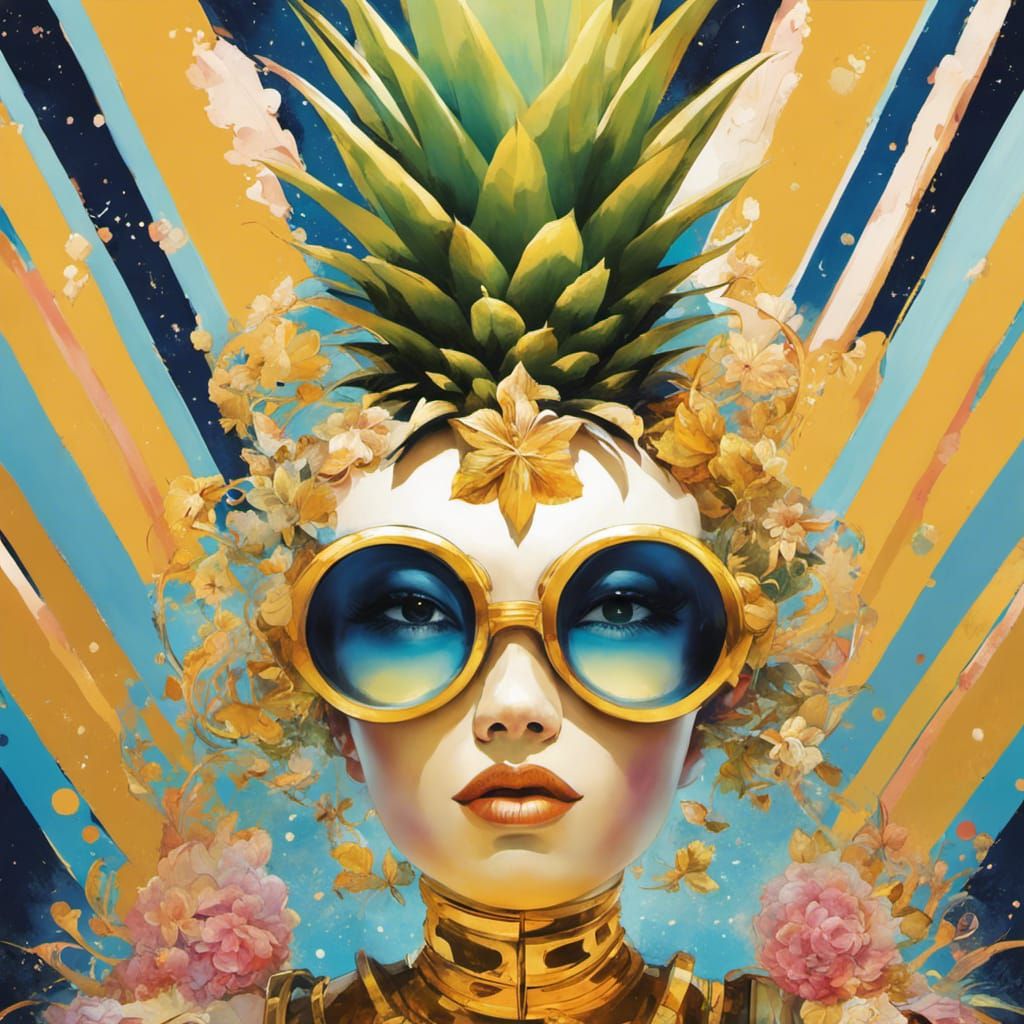 Pineapple - AI Generated Artwork - NightCafe Creator