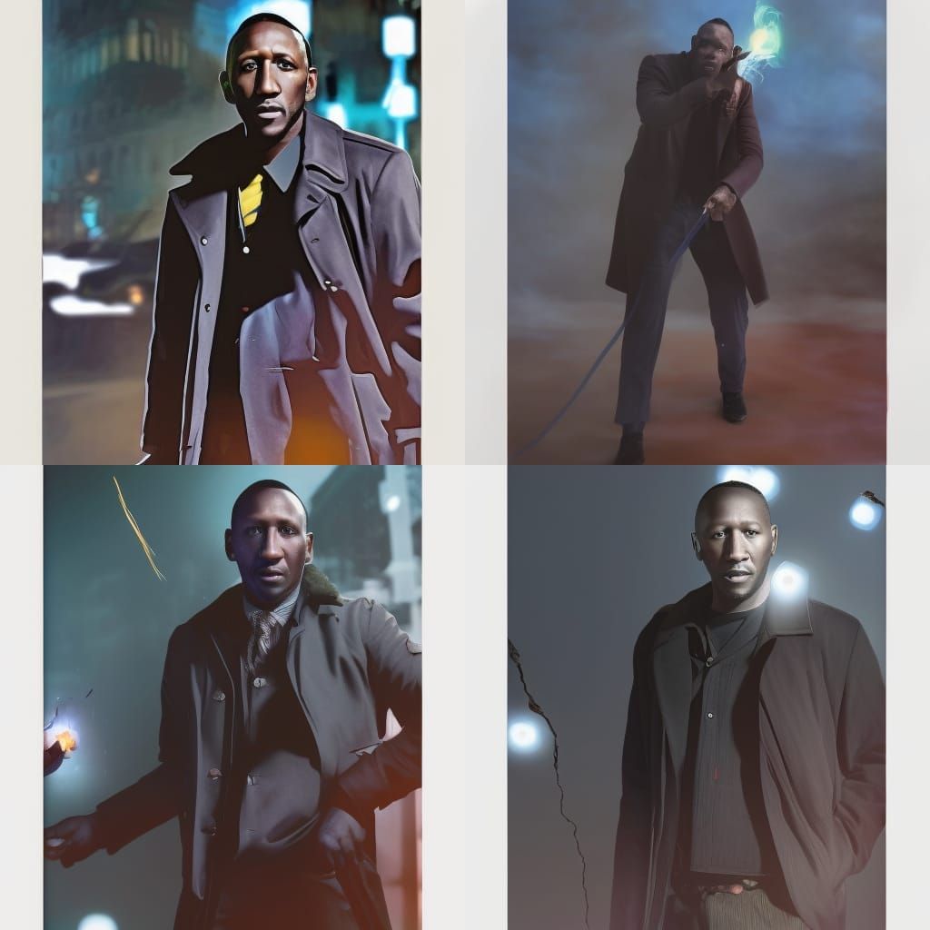 Mahershala Ali, wizard detective - Mahershala Ali, wizard de...