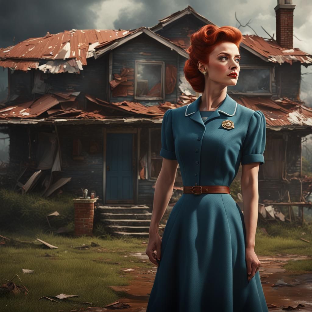 Barbara - May 1957 - AI Generated Artwork - NightCafe Creator